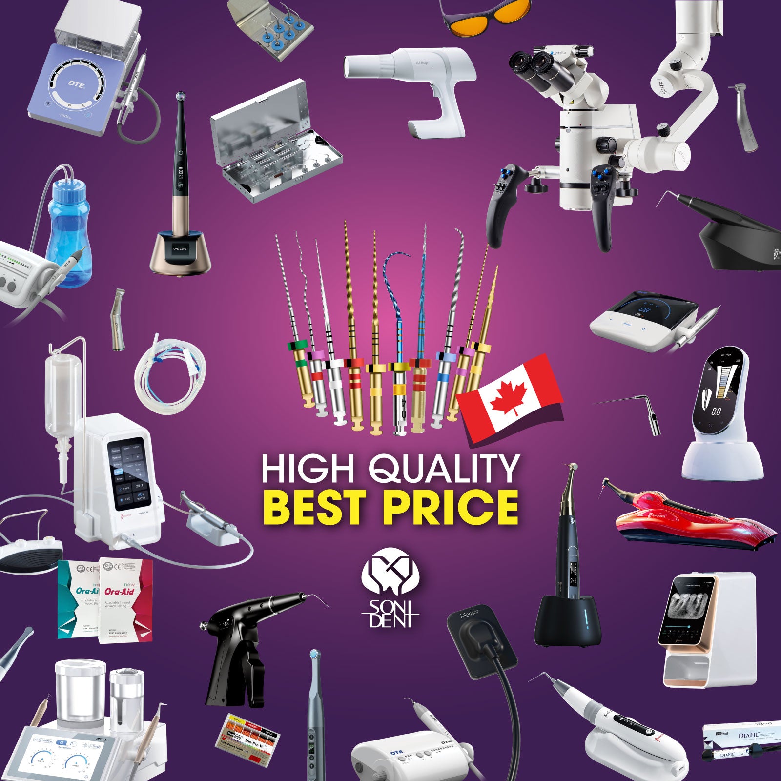 Professional Dental Supplies and Equipment by Sonident Inc. – SoniDent